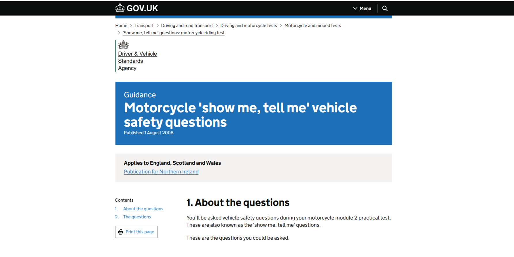 Knowledge Centre – Invicta Motorcycle Training